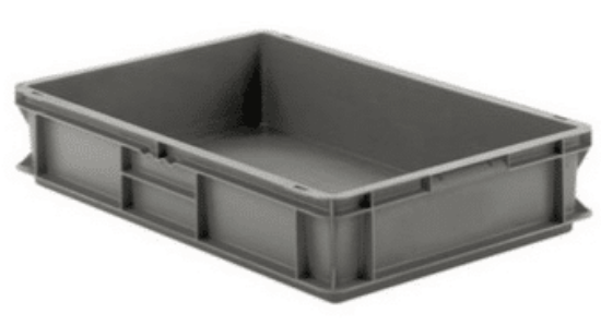 Agrico Plastiques | Straight Walls Container 24" x 16" x 3"